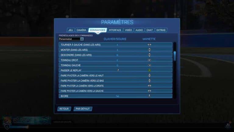 Rocket League : Quelles sont les meilleures touches ? (Guide 2025)