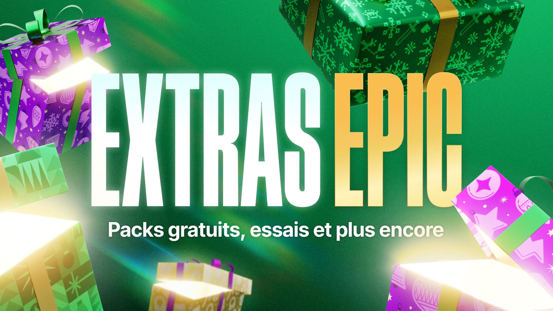 Epic Games : Cadeaux exclusifs fêtes 2025 - Guide complet